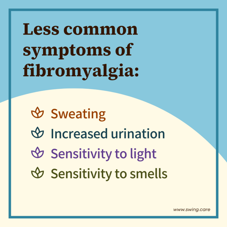 Symptoms of Fibromyalgia Checklist | Swing Care